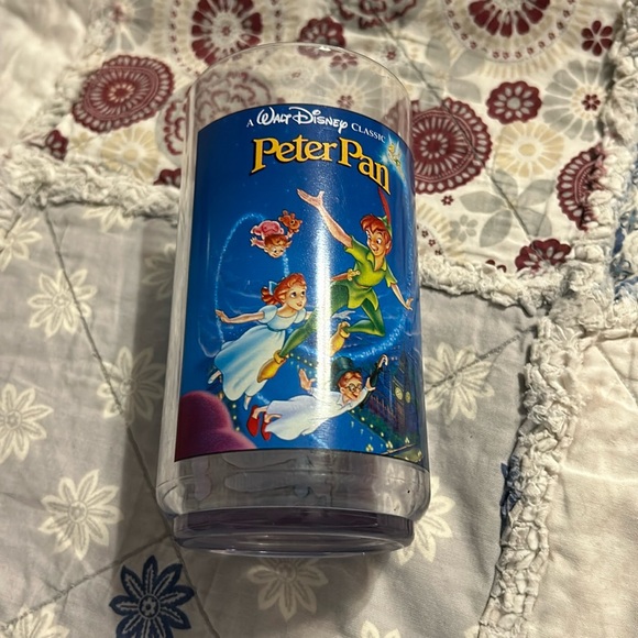 Disney | Dining | Disney Classic Peter Pan Drinking Glass Burger King ...
